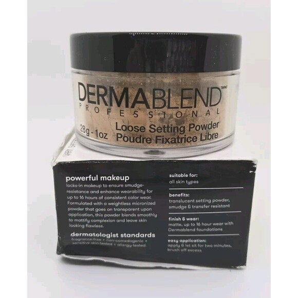 Dermablend | Makeup | Dermablend Professional Loose Setting Powder Warm ...